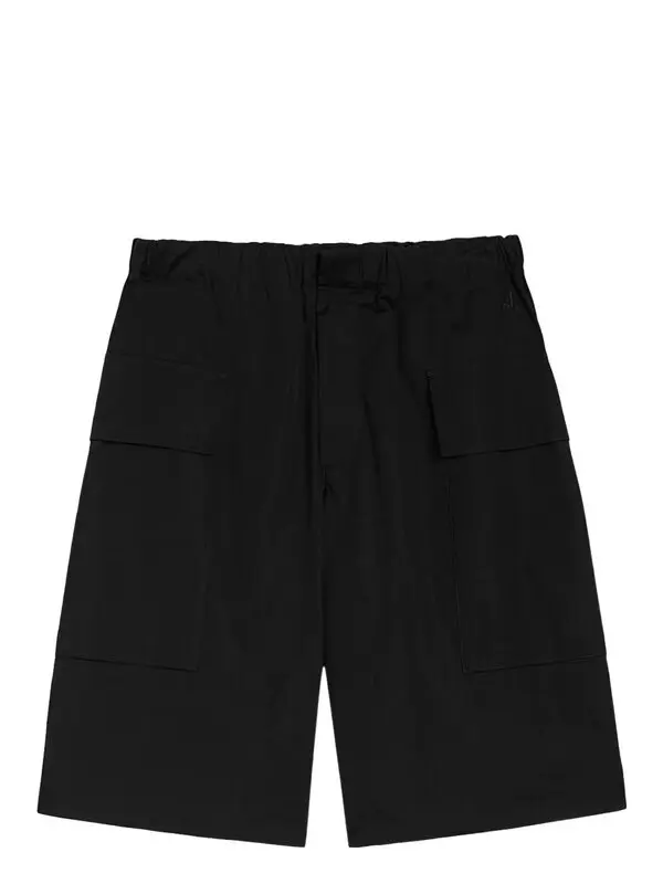 JIL SANDER Poplin Shorts - Black