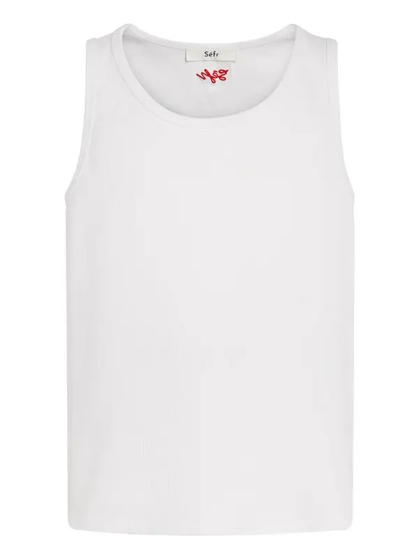 Séfr Cyril Tank Top - White