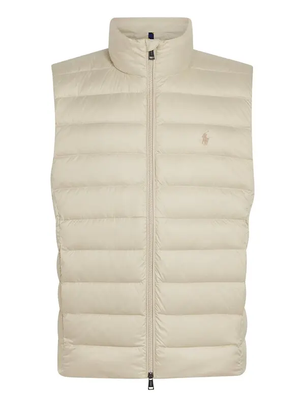 Polo Ralph Lauren Packable Down Gilet - Beige