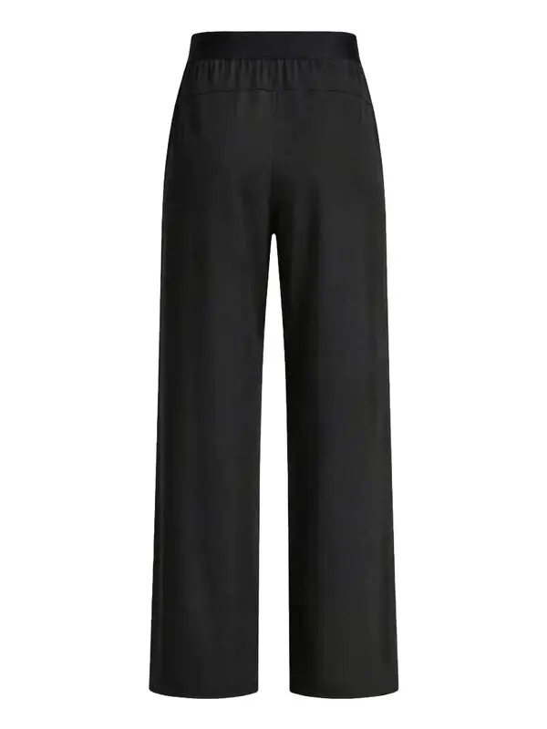 Dkny Logo Waistband Trousers - Black