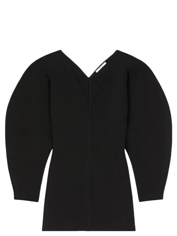 Givenchy Cocoon Sleeve Mini Dress - Black