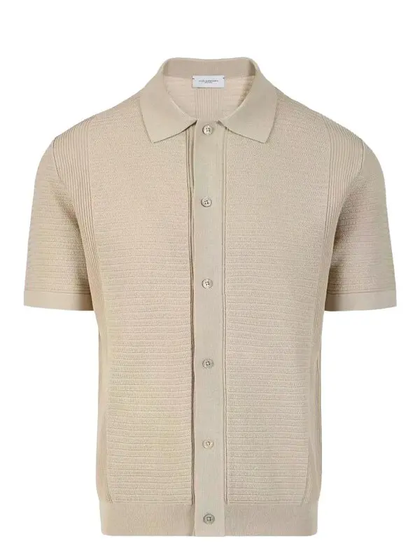 PAOLO PECORA Cotton Shirt - Neutrals