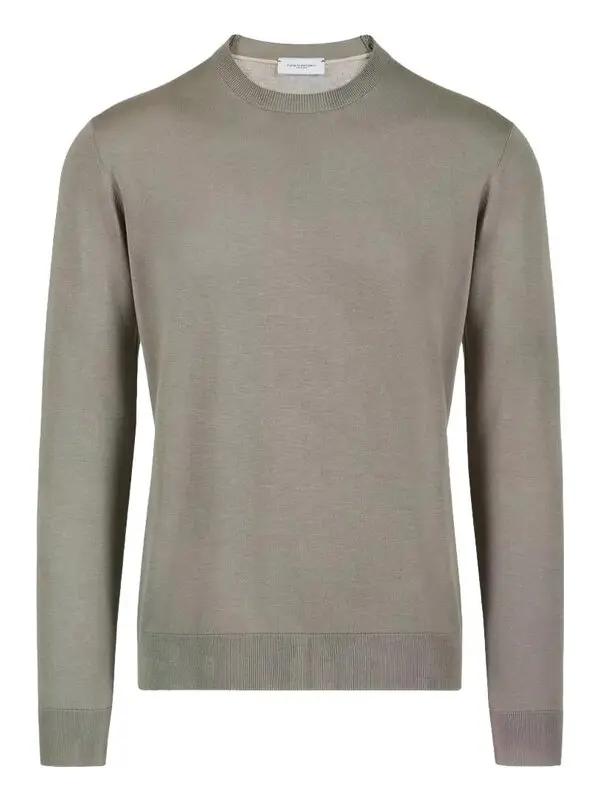 PAOLO PECORA Crew Neck Sweater - Green
