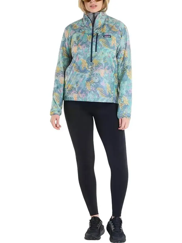 Patagonia Abstract Print Quarter-zip Sweatshirt - Blue