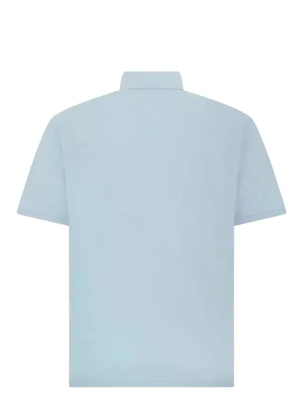 Gant Logo-embroidered Polo Shirt - Blue