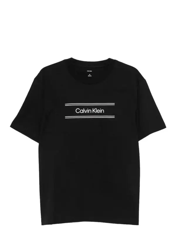 Calvin Klein Logo-print T-shirt - Black