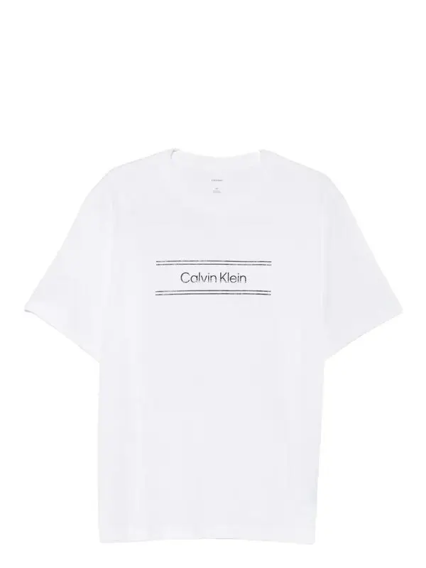 Calvin Klein Logo-print T-shirt - White