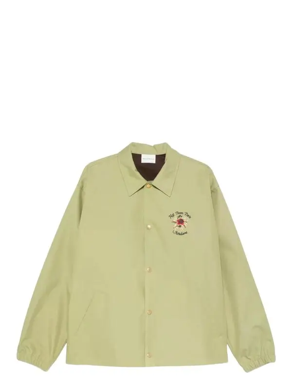 Drole De Monsieur Embroidered Jacket - Green