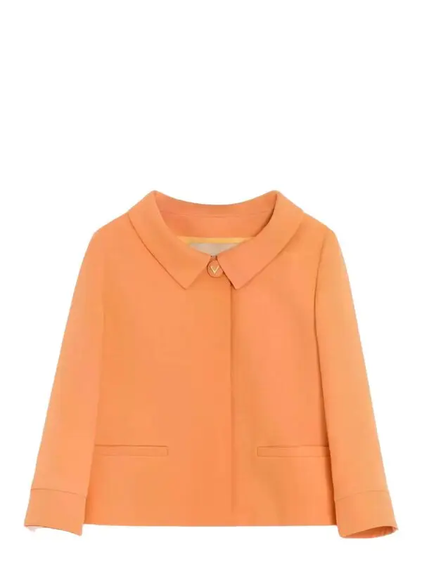 Valentino Garavani Crepe Couture Jacket - Orange