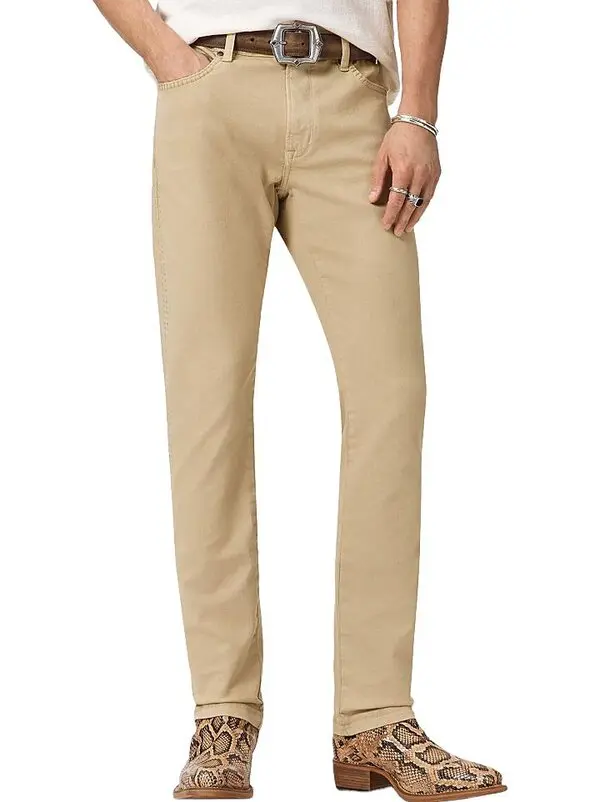 John Varvatos Pickup Slim Fit Jeans - Light Khaki
