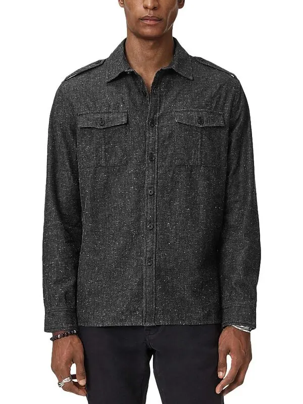 John Varvatos Deniz Shirt - Navy