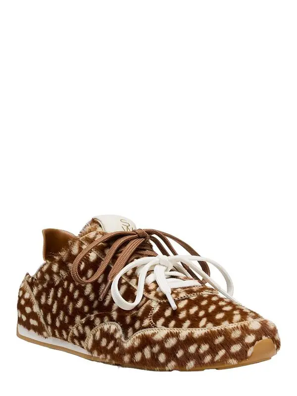 STUART WEITZMAN Bond Sport Sneakers - Brown/white