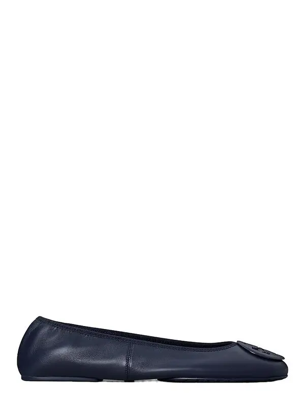 Tory Burch Reva Travel Ballet Flats - New Navy
