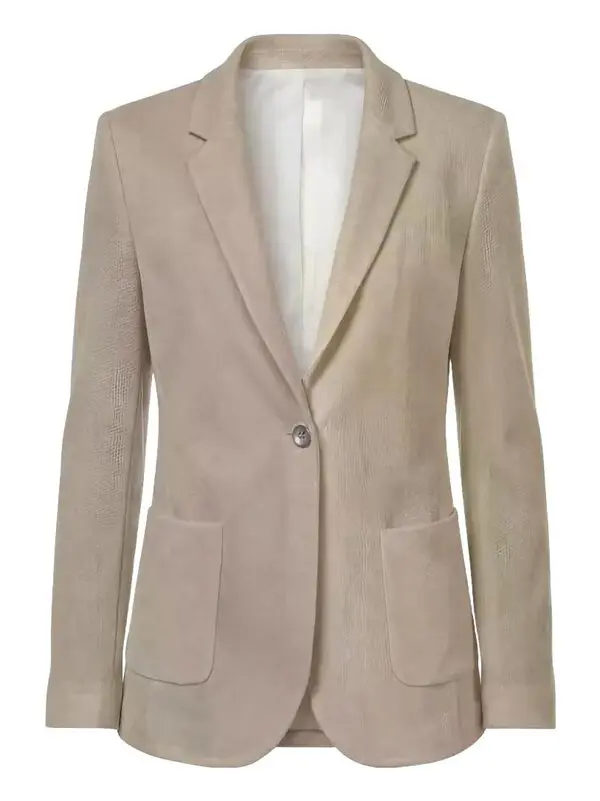 Seventy Single-breasted Patch-pocket Jacket - Neutrals