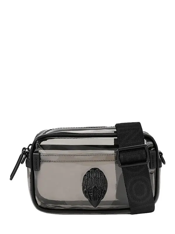 Kurt Geiger Vinyl Kensington Small Camera Bag - Black