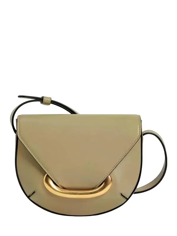 WANDLER Veneto Leather Crossbody Bag - Neutrals