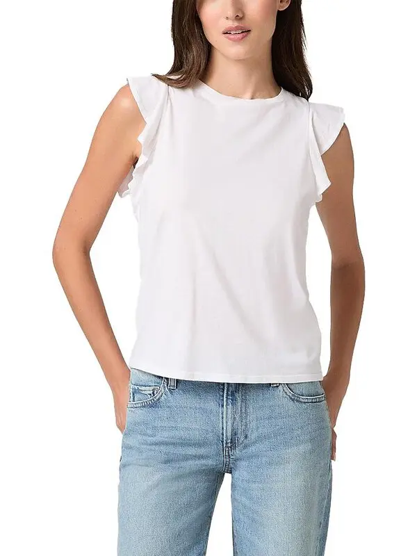 Paige Alaria Top Pima Cotton - White