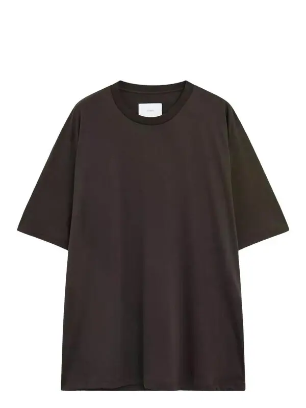 SSSTEIN Crew-neck Short-sleeve T-shirt - Brown