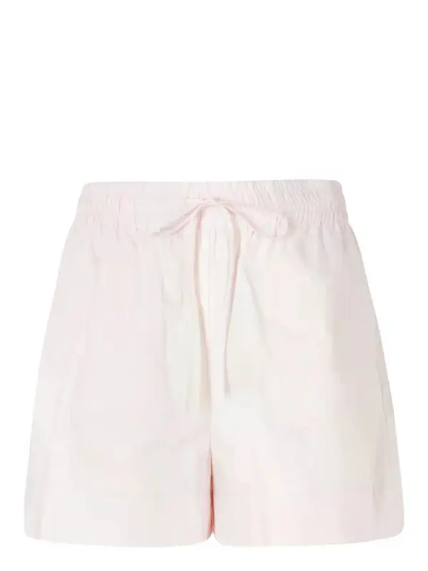 SOLOTRE Drawstring Waist Shorts - Pink