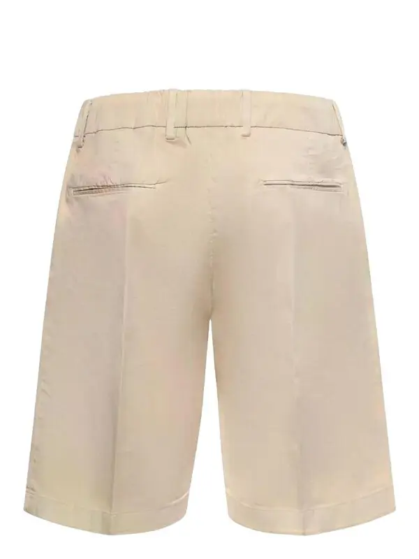 BE ABLE Pleated Detail Shorts - Neutrals
