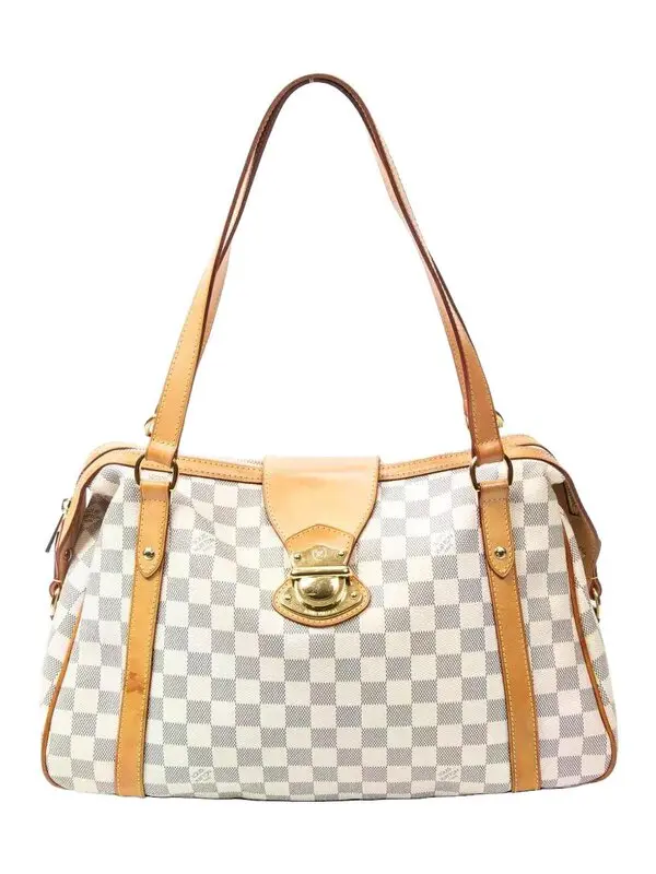 LOUIS VUITTON Damier Azur Stresa Shoulder Bag - Neutrals
