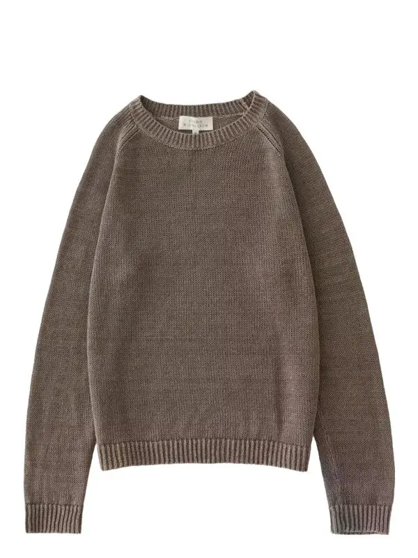 Studio Nicholson Coste Crew Neck Sweater - Brown