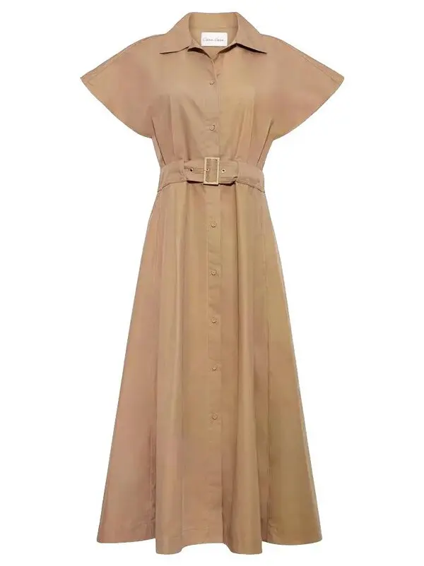 Cara Cara Sawyer Belted Dress - Brown