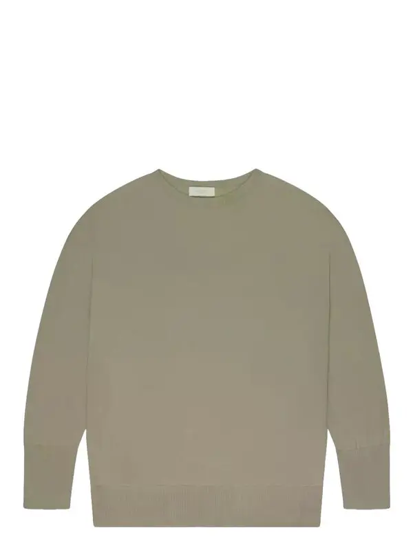 SLOWEAR Boat Neck Sweater - Grey