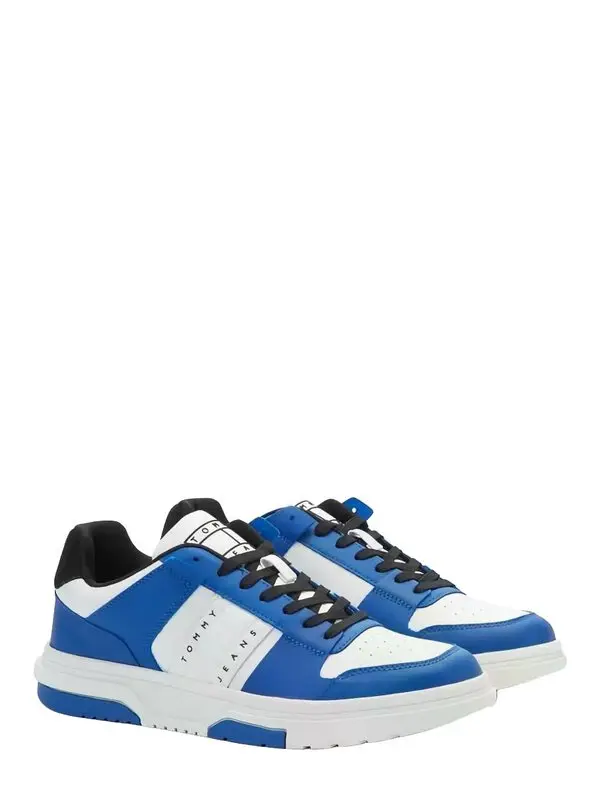 Tommy Hilfiger Panelled Colour-block Sneakers - Blue