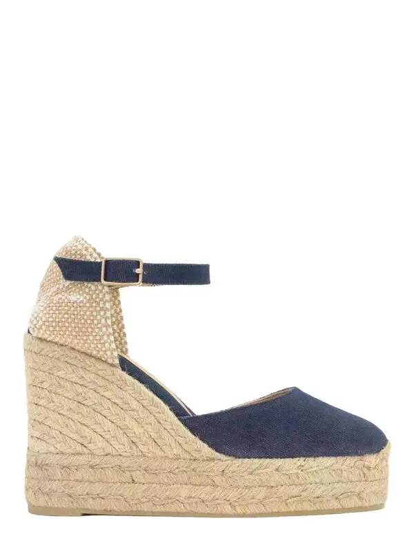CastaÑer Carol Wedge Espadrilles - Blue