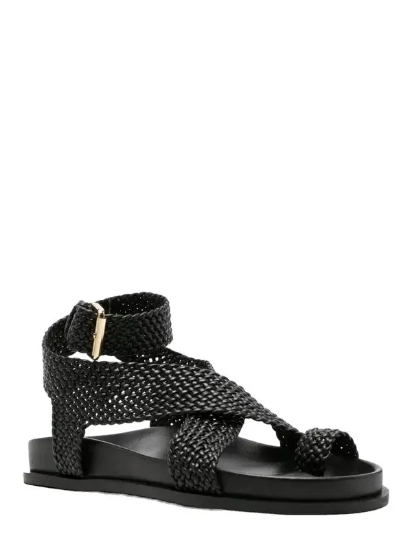 A.emery Jalen Woven Sandals - Black