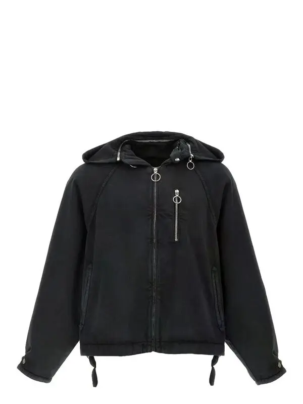 NAMACHEKO Midia Aged-effect Jacket - Black