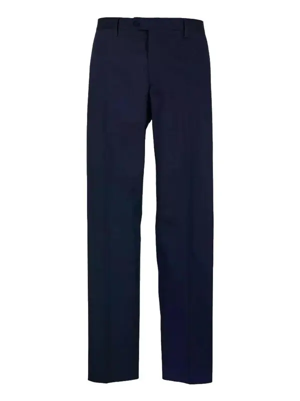 BRIGLIA 1949 Navy Tailored Trousers - Blue
