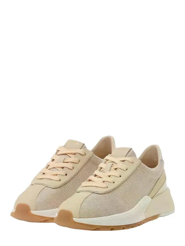 Geox Metropoli Mesh-panelled Sneakers - Neutrals
