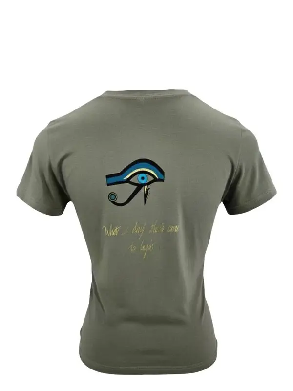 MADISON MAISON Eye Of Horus T-shirt - Brown