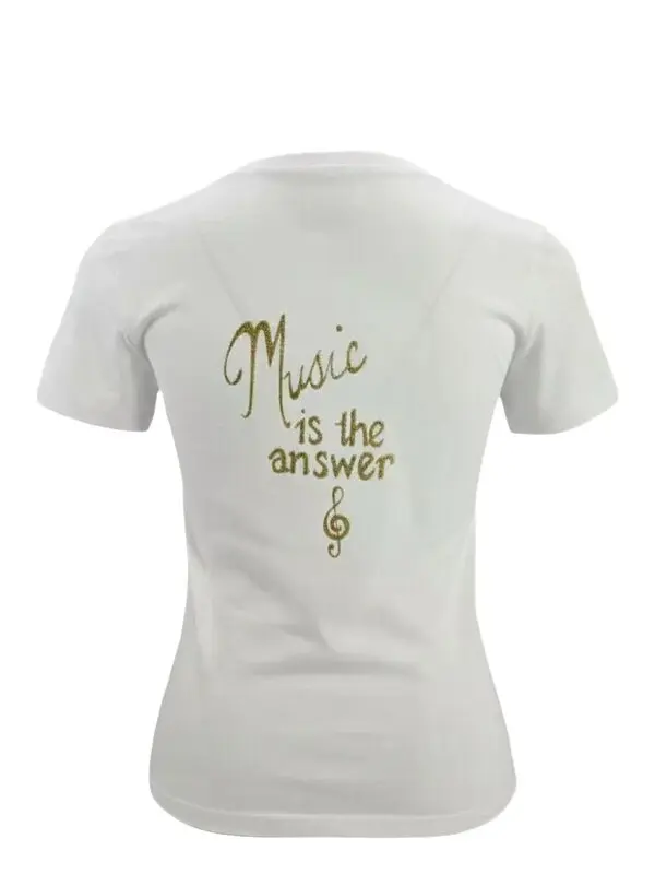 MADISON MAISON Music Is The Answer" T-shirt - Green