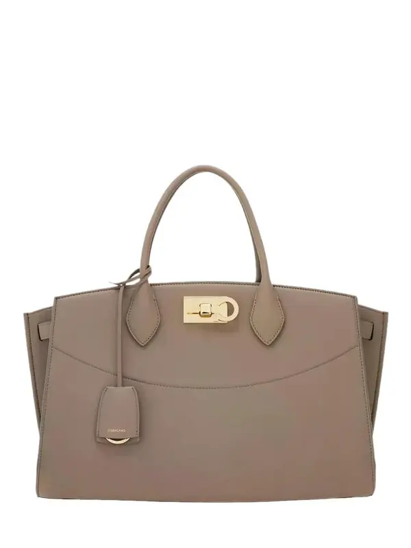 FERRAGAMO Studio Tote Bag - Neutrals