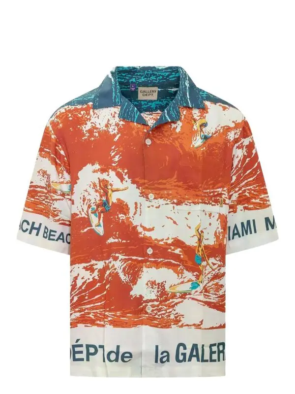 GALLERY DEPT. Graphic Print Shirt - Red