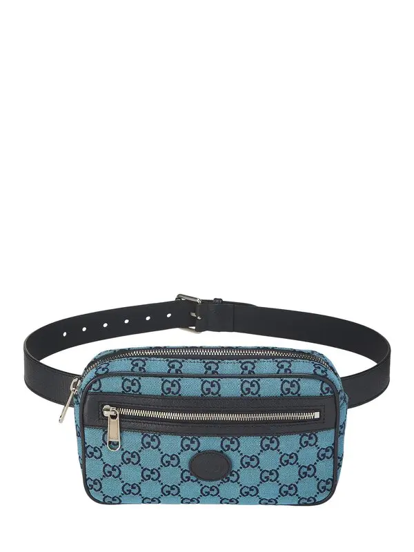 Gucci Gg Belt Bag - Blue