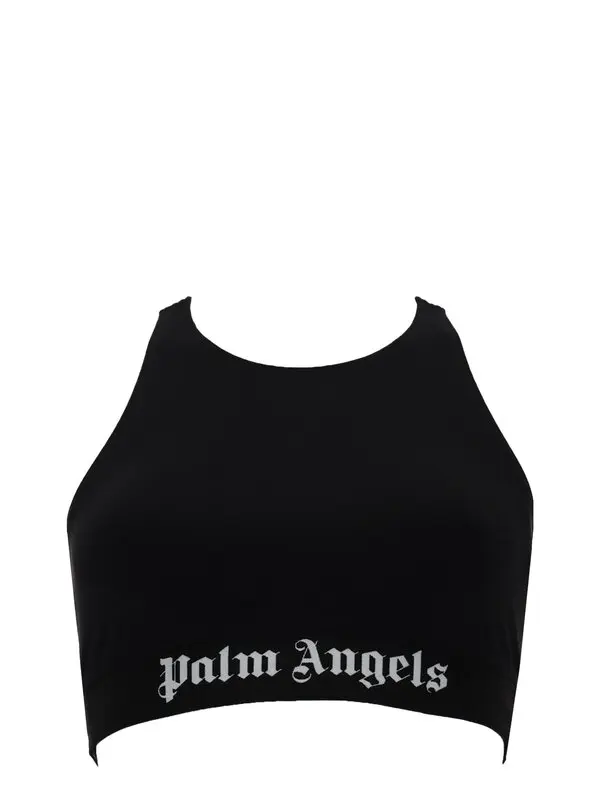 Palm Angels Classic Logo Sports Top - Black