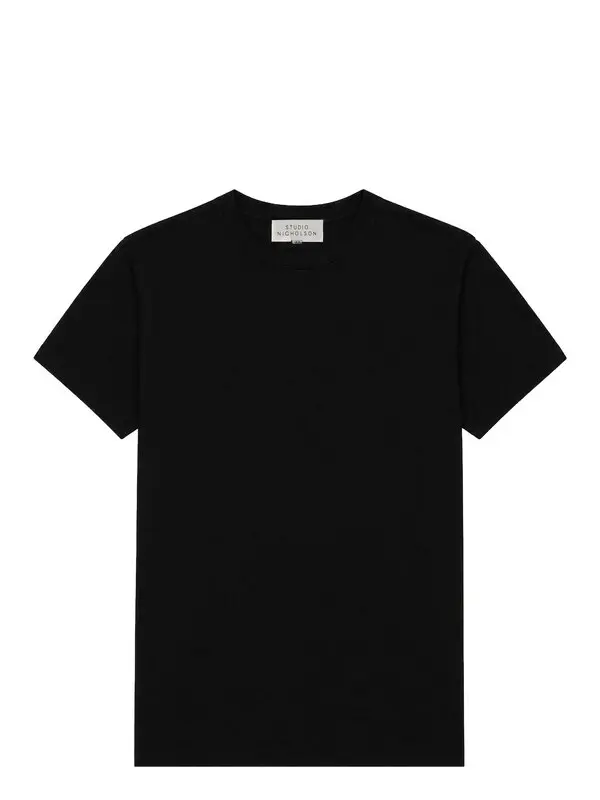 Studio Nicholson Lyocell T-shirt - Black