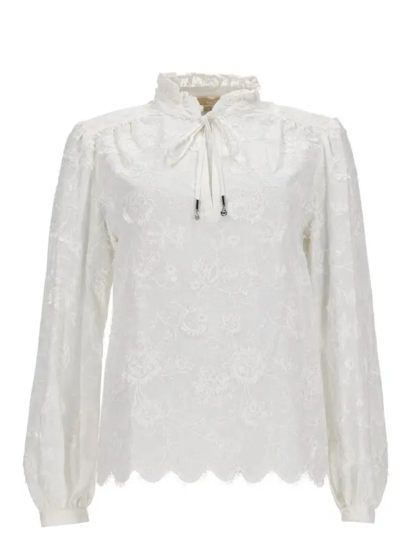 Michael Kors Lace Blouse - White