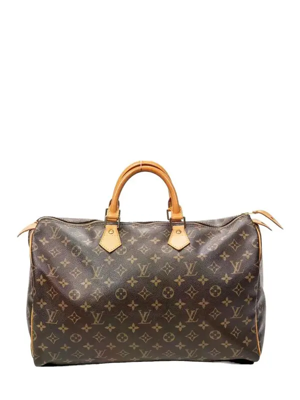 LOUIS VUITTON Speedy Luggage Bag - Brown