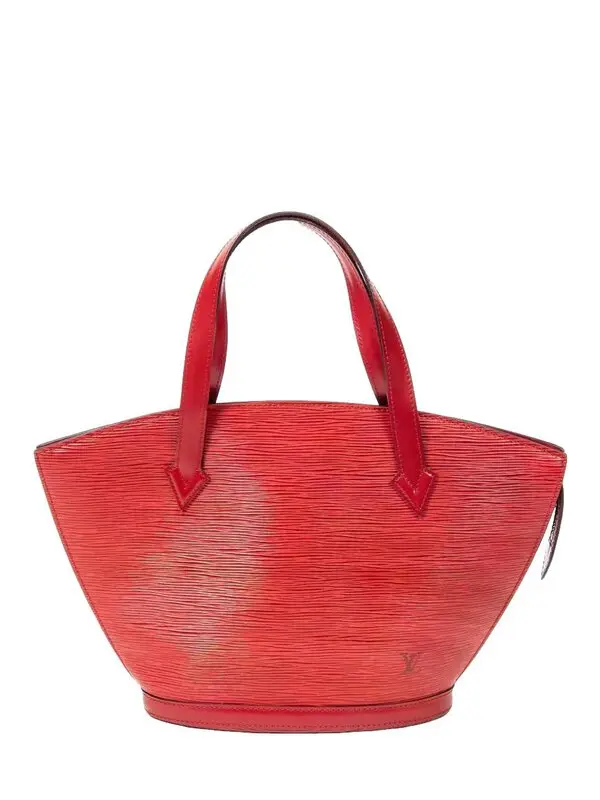 LOUIS VUITTON Saint Jacques Pm Epi Leather Tote Bag - Red