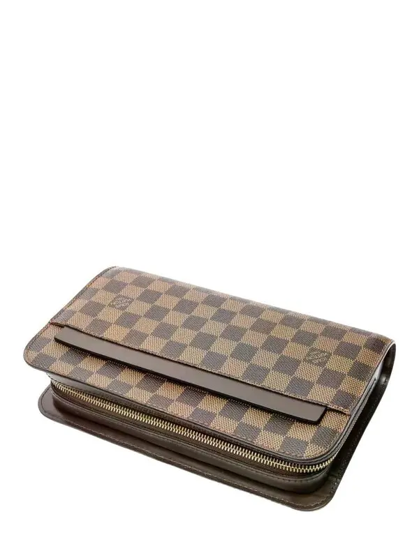 LOUIS VUITTON Saint Louis Clutch Bag - Brown