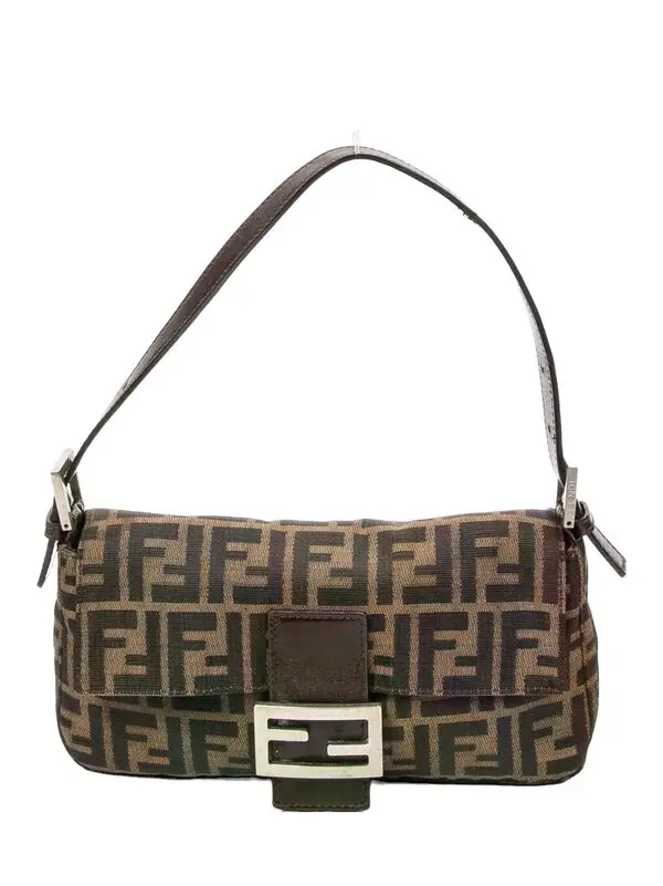 Fendi Baguette Shoulder Bag - Brown