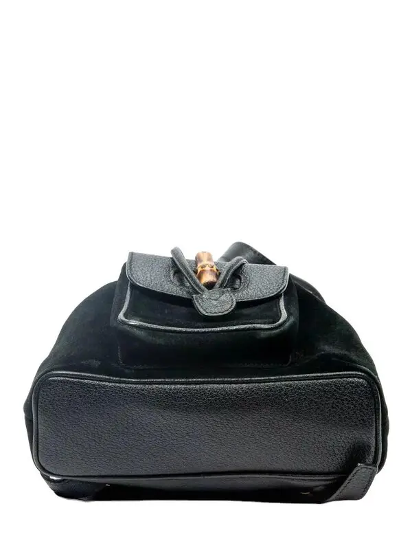 Gucci Mini Bamboo Backpack - Black