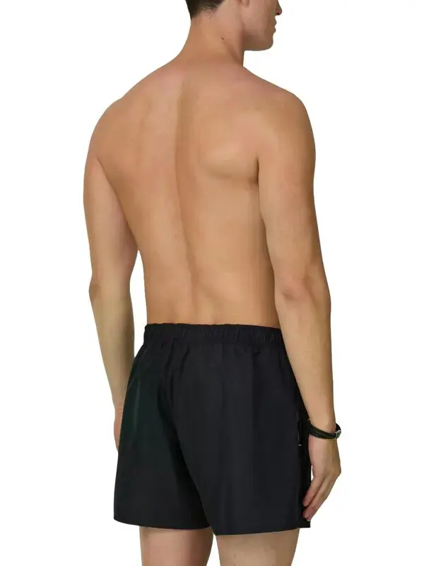 Boggi Milano Technical Swim Shorts - Black