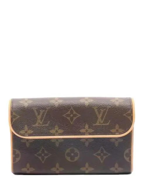 LOUIS VUITTON Monogram Florentine Belt Bag - Brown