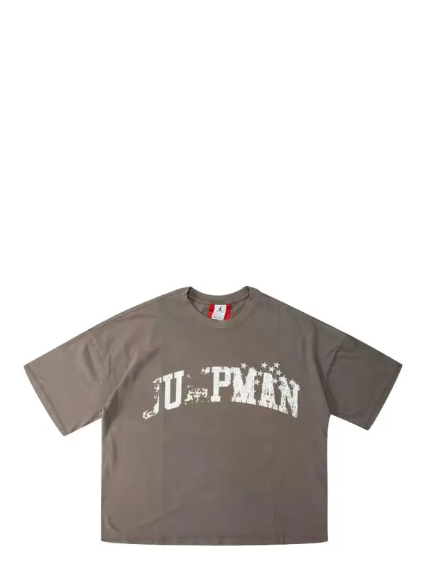 JORDAN Star-print T-shirt - Brown
